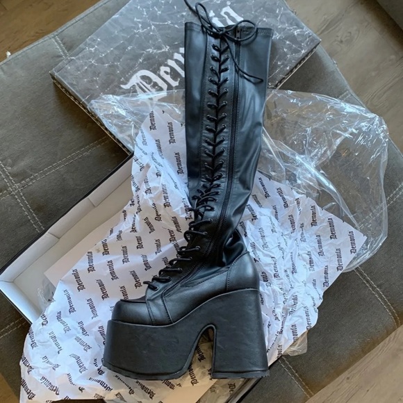 Demonia | Shoes | Camel30 | Poshmark
